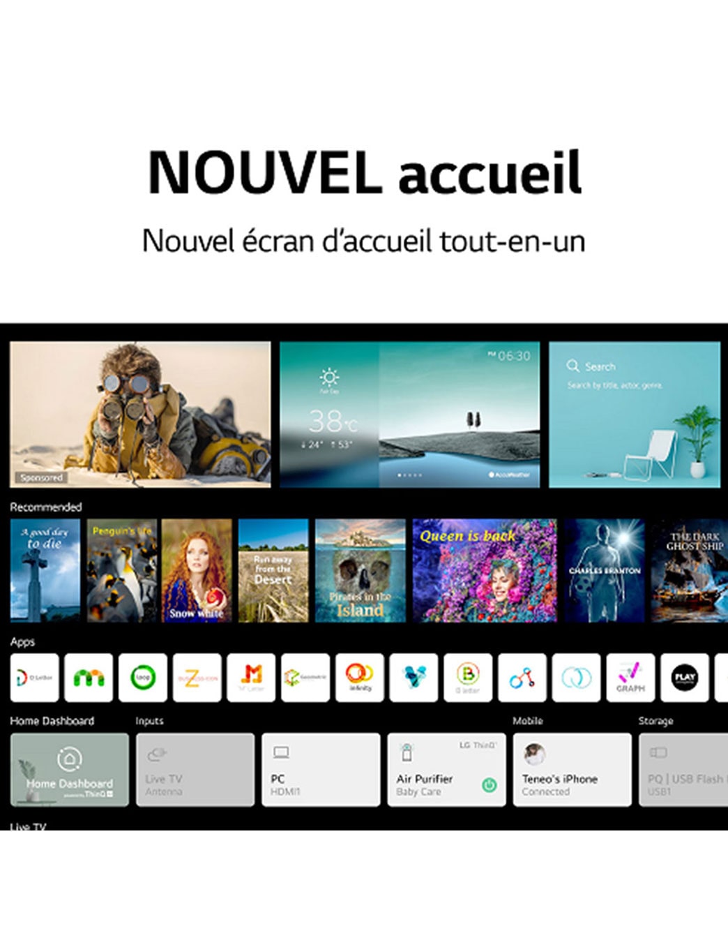 Téléviseur OLED intelligent 4K C1 de 77 po de LG - OLED77C1AUB | LG CA_FR