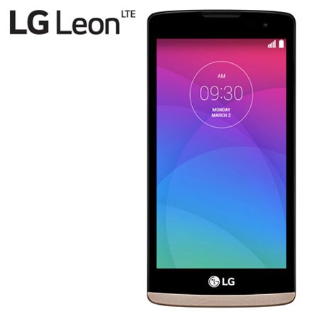 LG Leon 4G LTE Android Smartphone mit 11,4 cm (4,5 Zoll) Display, 1,3 ...