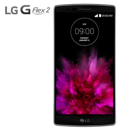 LG G flex2 Android Smartphone mit gebogenem 5,5 Zoll POLED-Display, Snapdragon™ Octa-Core ...