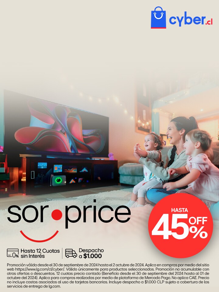 Promociones LG: Una gran actualización para el hogar | LG CL