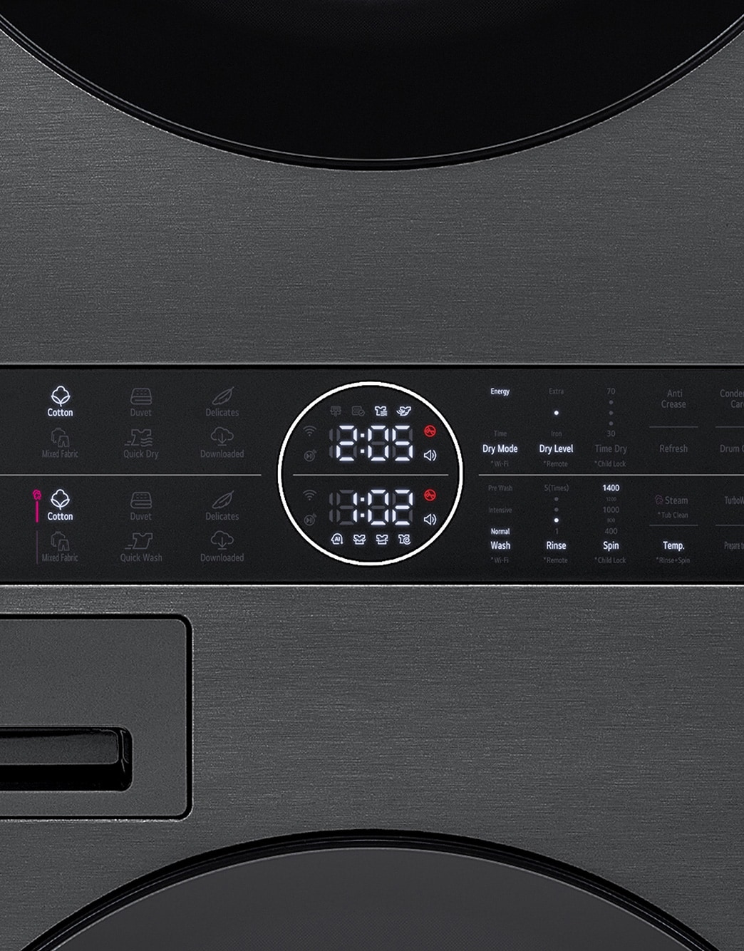 WashTower™ Lavadora Secadora 14Kg/10Kg AIDD™ | LG CL