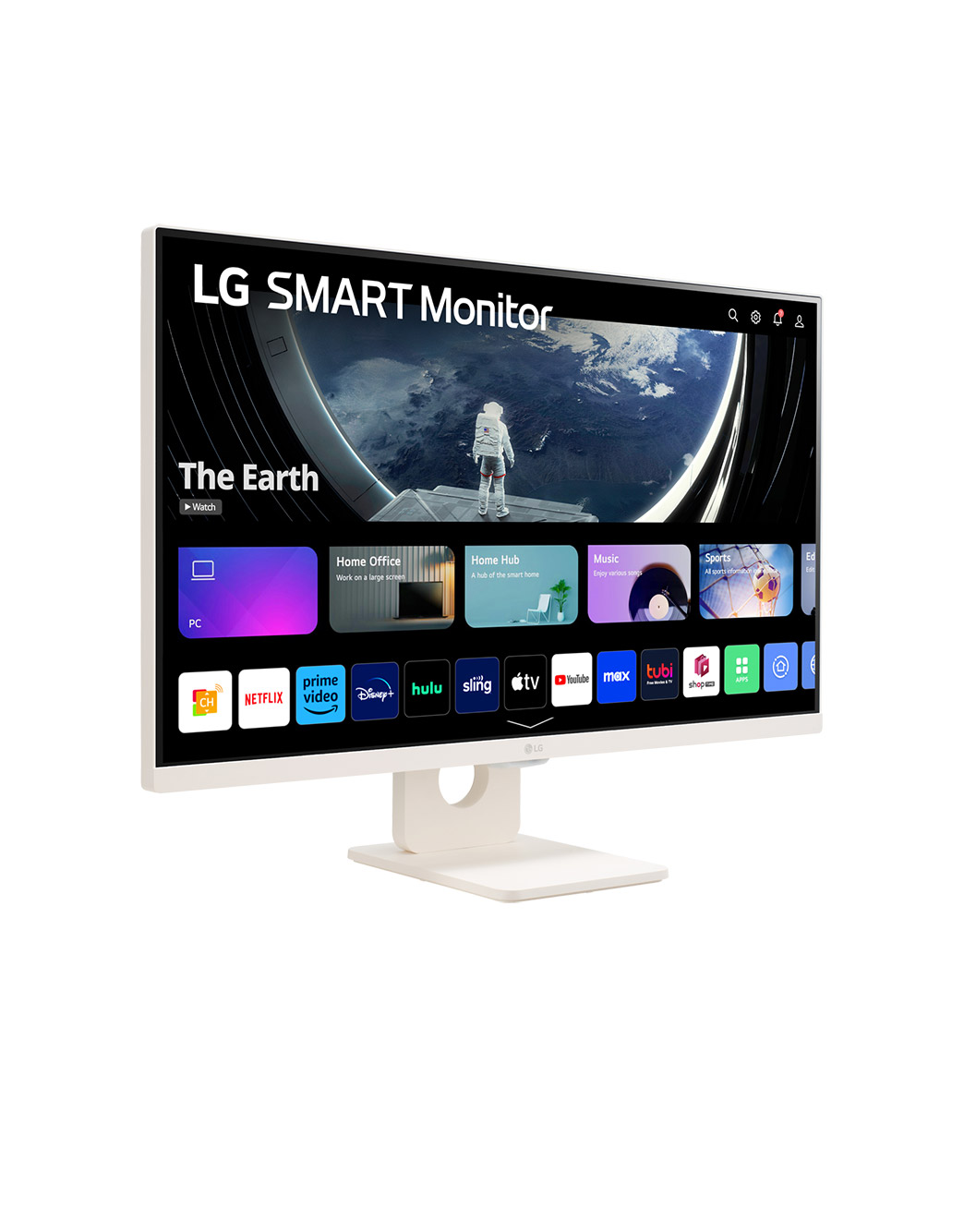 Monitor FHD IPS 32'' Smart Monitor con webOS AirPlay 2 ThinQ - 32SR50F ...