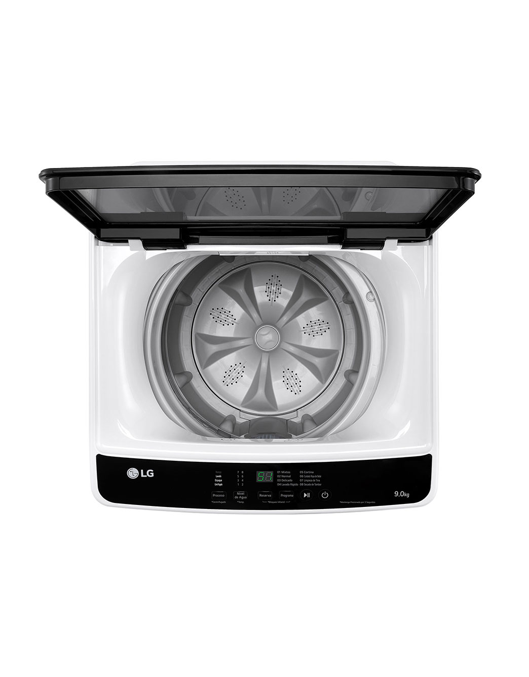 Lavadora carga superior 9Kg con lavado rápido | LG CL