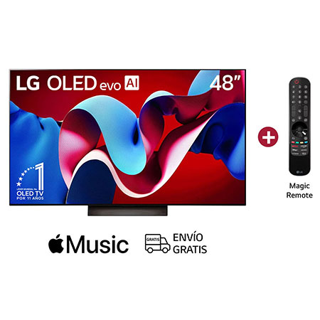 LG OLED evo AI C4 4K Smart TV 2024 de 48 pulgadas - OLED48C4PSA | LG CO
