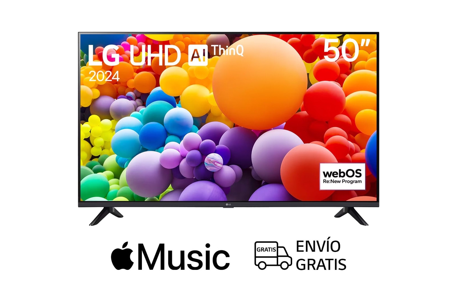El televisor 4K ideal: LG UHD 4K UT7300 50" | LG CO