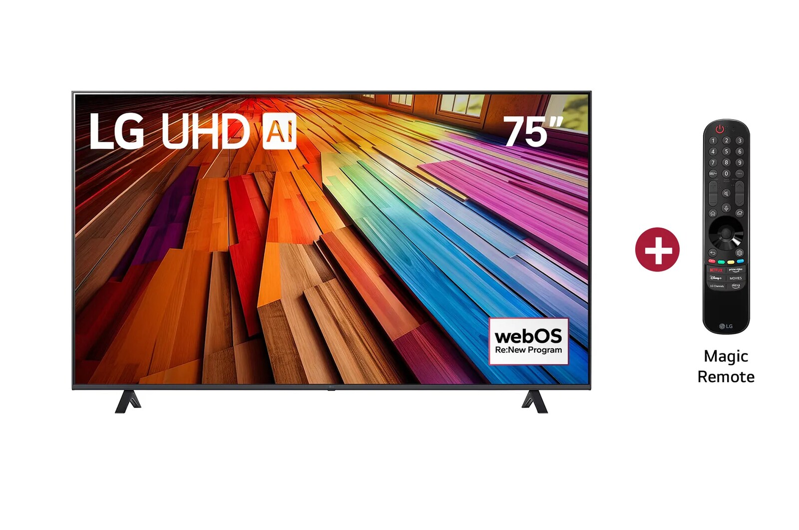 75 Inch LG UHD AI UT80 4K Smart TV 2024 | LG CO