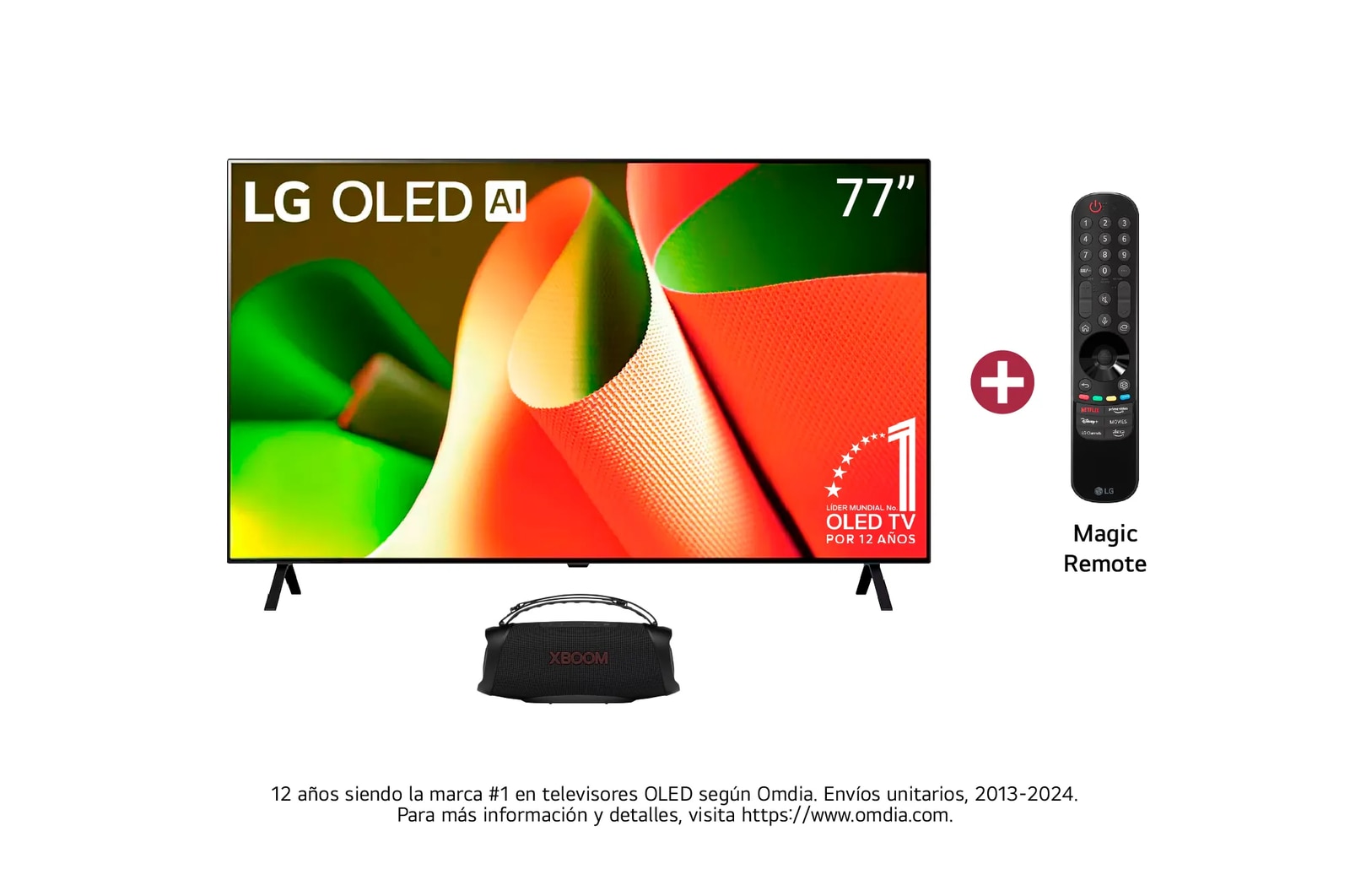 Combo exclusivo TV 77 pulgadas OLED B4 + Parlante LG XBOOM XG8T | LG ...