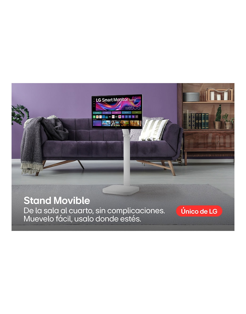 Monitor LG Smart 31.5"" 4K UHD IPS táctil con base móvil | LG CO