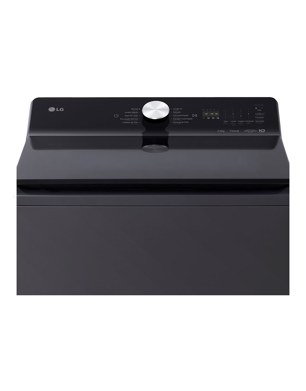 Lavadora Carga Superior LG 23Kg Grafito AIDD | LG CO