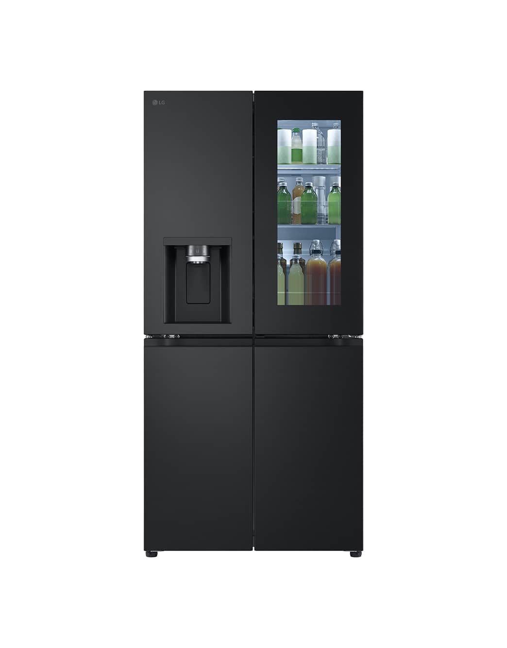 Nevecon French Door LG 508L Negro Mate InstaView | LG Colombia