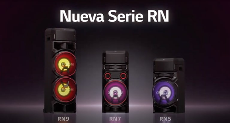 Torre de sonido XBOOM RN9 | Doble Woofer | Potenciador de bajos ...