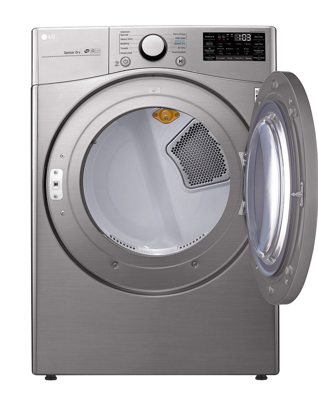 Secadora a Gas 48lbs/22kg, Color VCM Tipo Acero Inox - DF22VV2 | LG CO