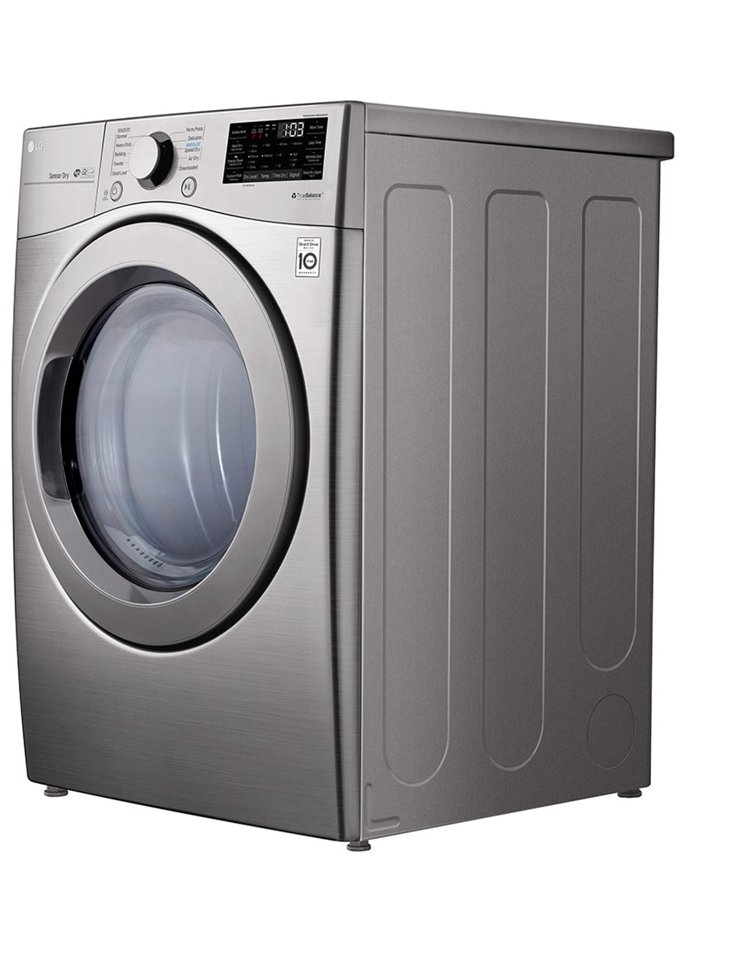 Secadora a Gas 48lbs/22kg, Color VCM Tipo Acero Inox - DF22VV2 | LG CO