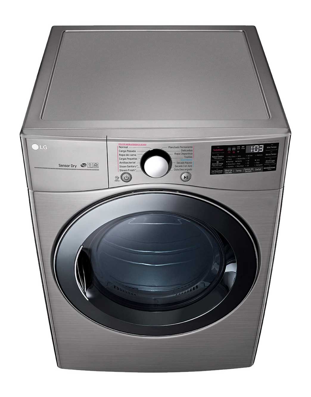 LG Secadora Carga Frontal 22kg/48lbs Victor 2 / Acero Inox | LG CL