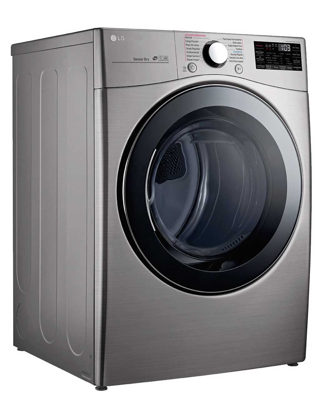 LG Secadora Carga Frontal 22kg/48lbs Victor 2 / Acero Inox | LG CO