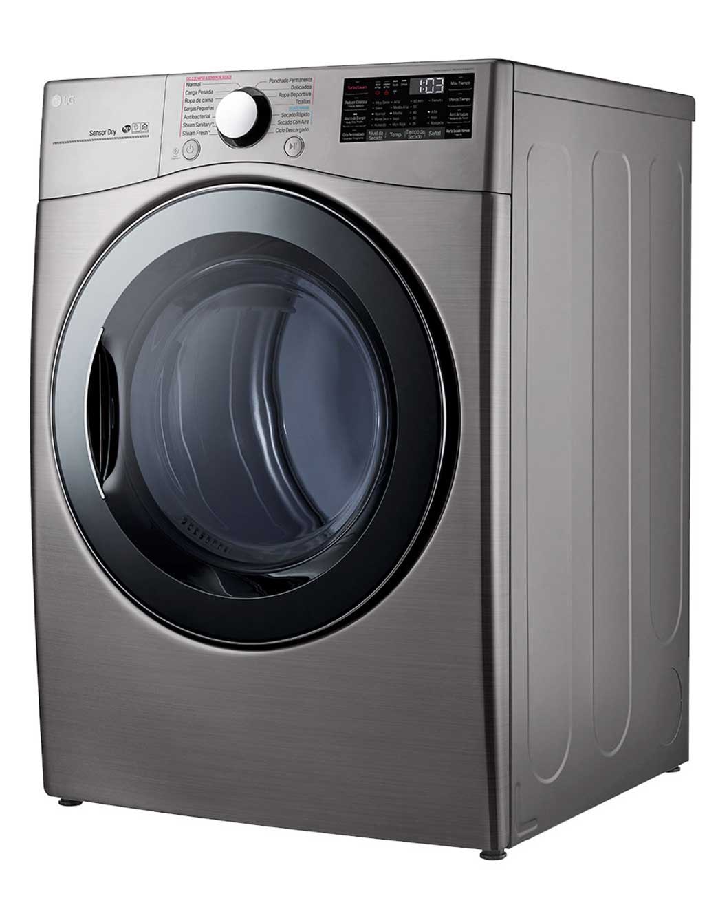 LG Secadora Carga Frontal 22kg/48lbs Victor 2 / Acero Inox | LG CL