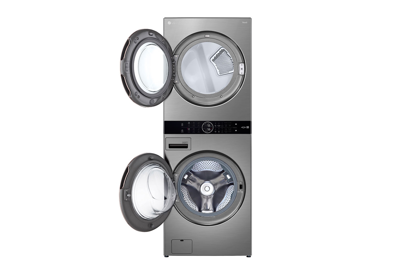 Washtower™ LG 22Kg/22Kg Plata AIDD™ ThinQ™ Steam™ | LG CO