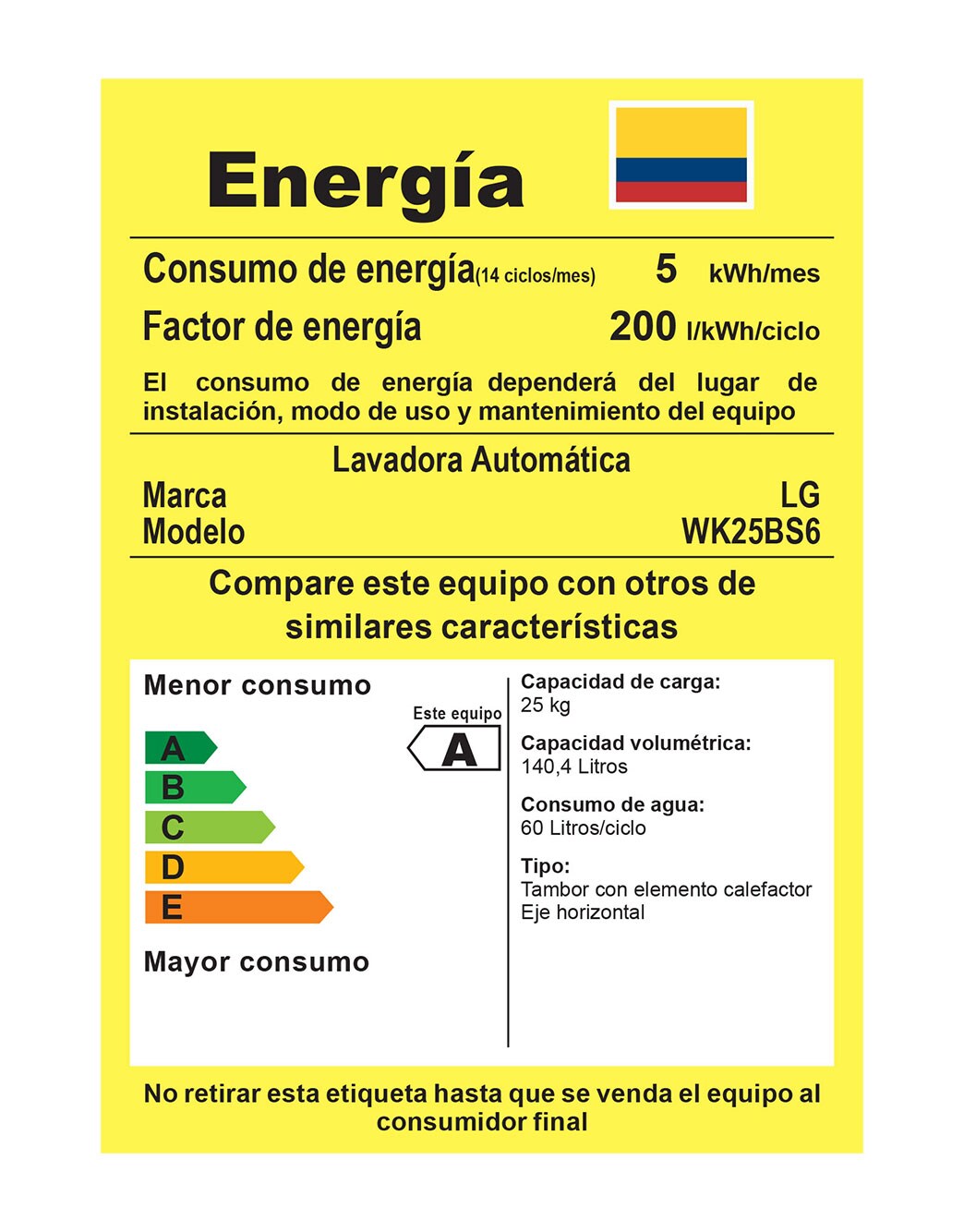 Combo WashTower Lavado 25Kg & Secado 22Kg Nevecón - 831lts - InstaView | LG CO