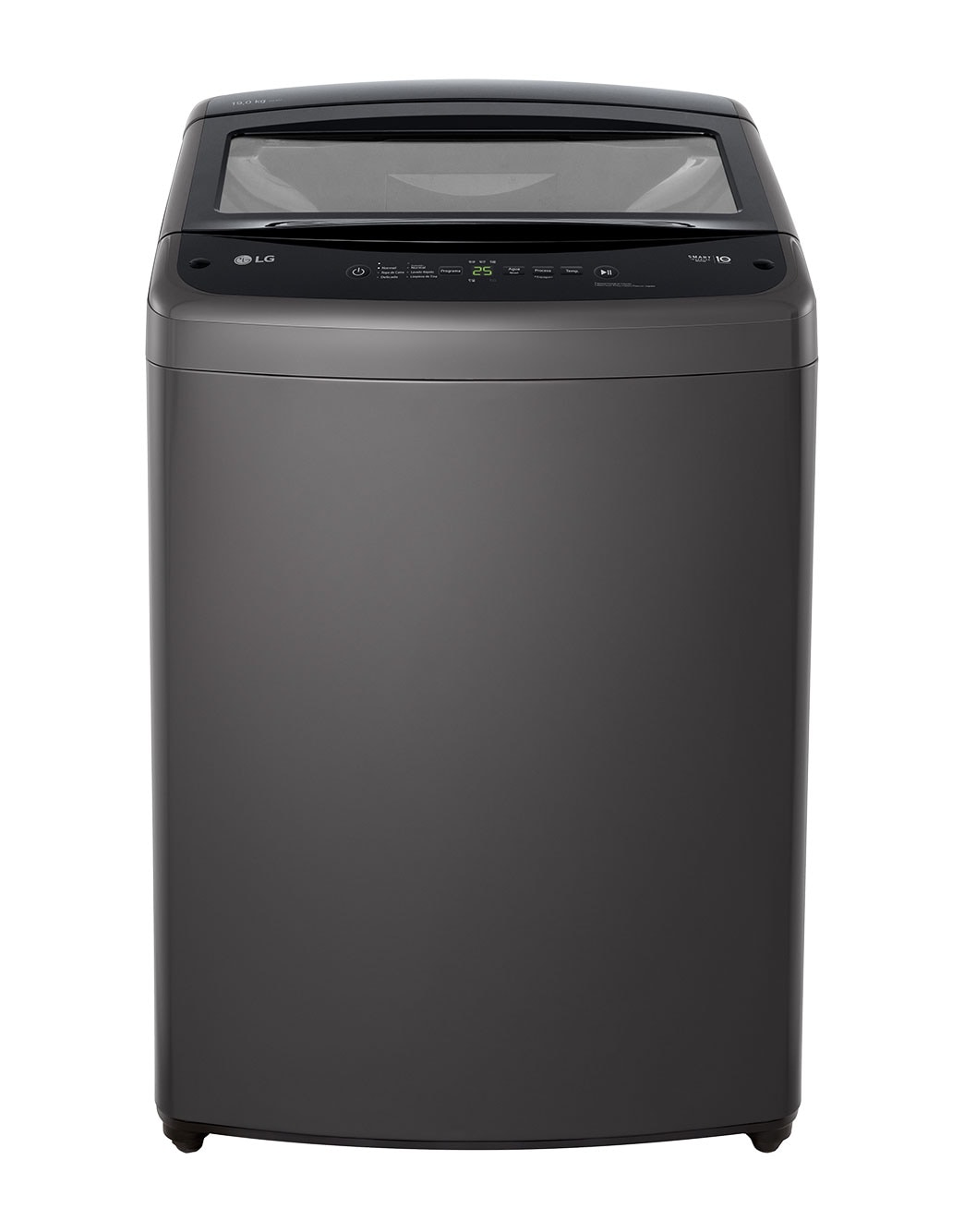 Lavadora Carga Superior LG 19Kg Negro TurboDrum | LG CO