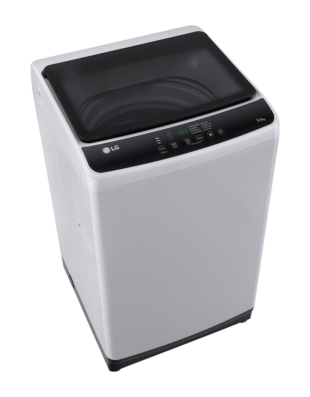 Lavadora Carga Superior LG 9Kg Gris Silencioso | LG CO