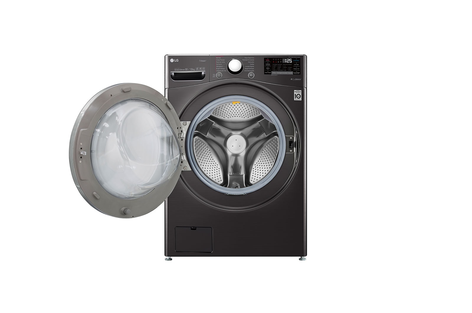 LG Set TWINWash™ Lava-Secadora Capacidad Total 25,5kg/56lbs WD22BV2S6B ...