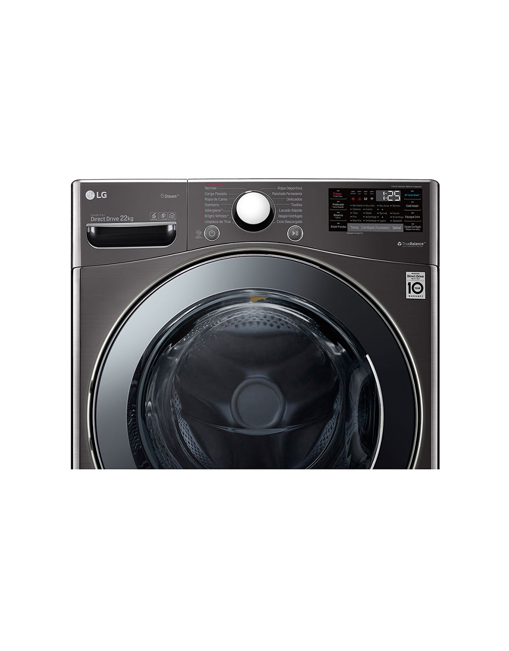 TWINWash™ Lavadora Capacidad Total 25,5kg/56lbs WM22BV2S6B_WD100CB ...