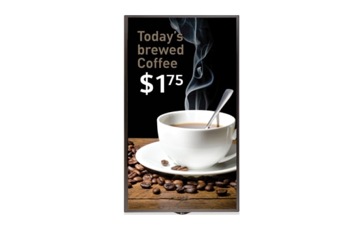 32" pulgadas (31.5" diagonal) cartelera digital Edge-Lit LED panel IPS ...