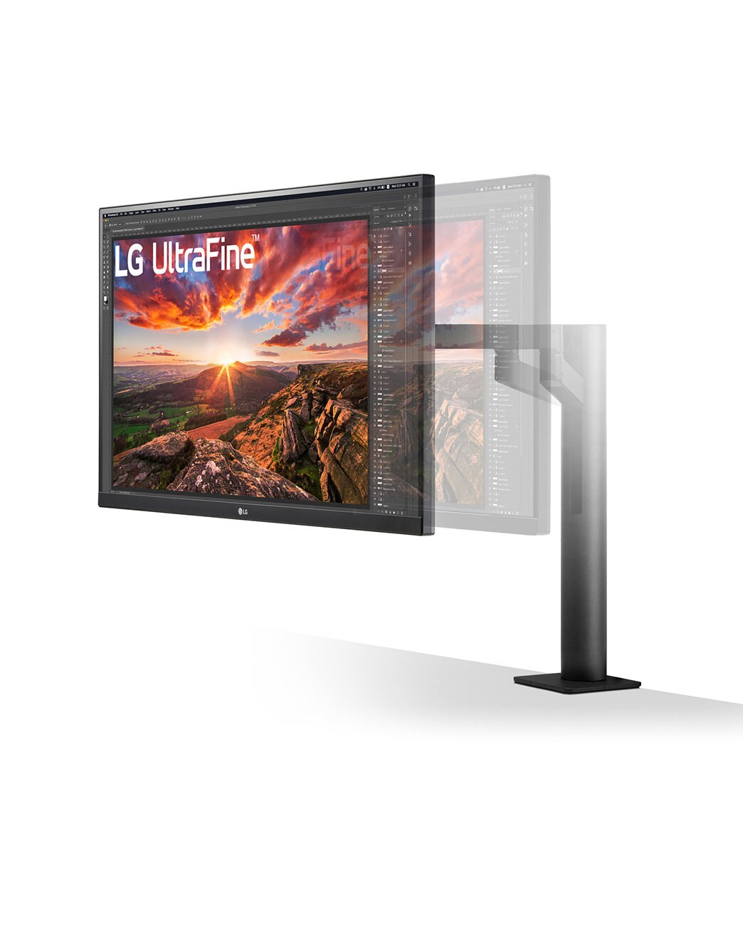 Monitor IPS 4K de 27 Pulgadas con soporte Ergo Incluido y USB TIPO-C ...