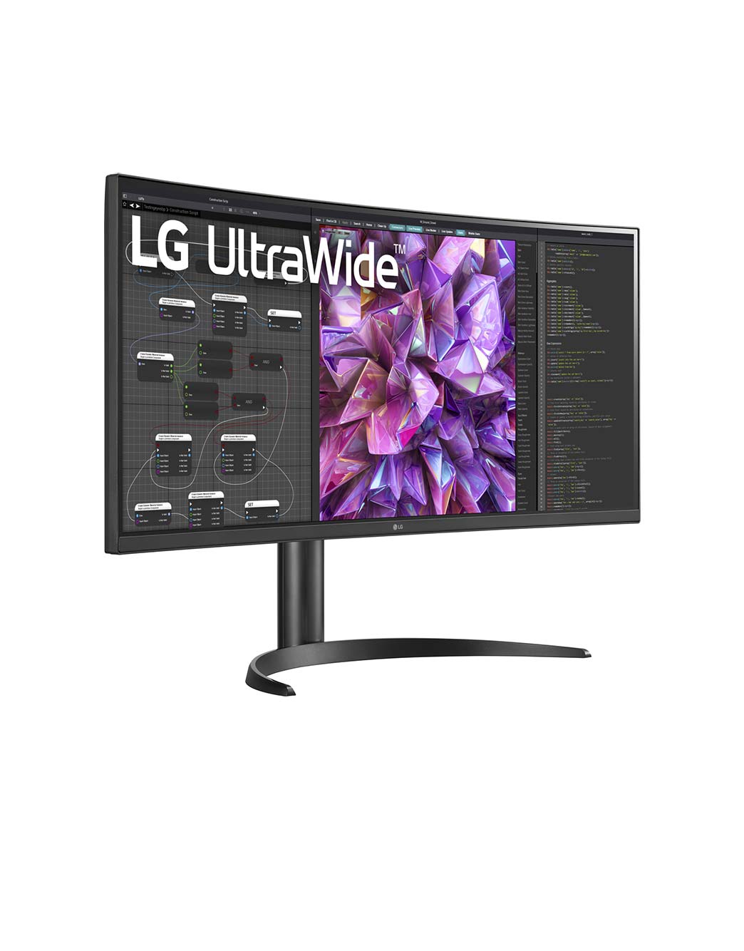 Monitor IPS Curvo de 34 pulgadas QHD UltraWide con multitasking ...