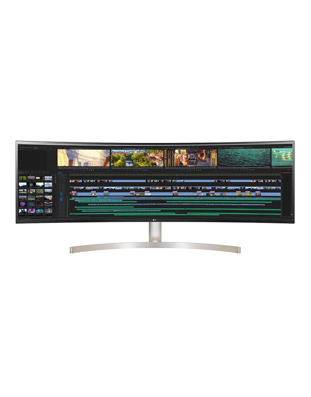 Monitor LED curvo de LG 49WL95C-W de 49 pulgadas 32:9 UltraWide Dual ...