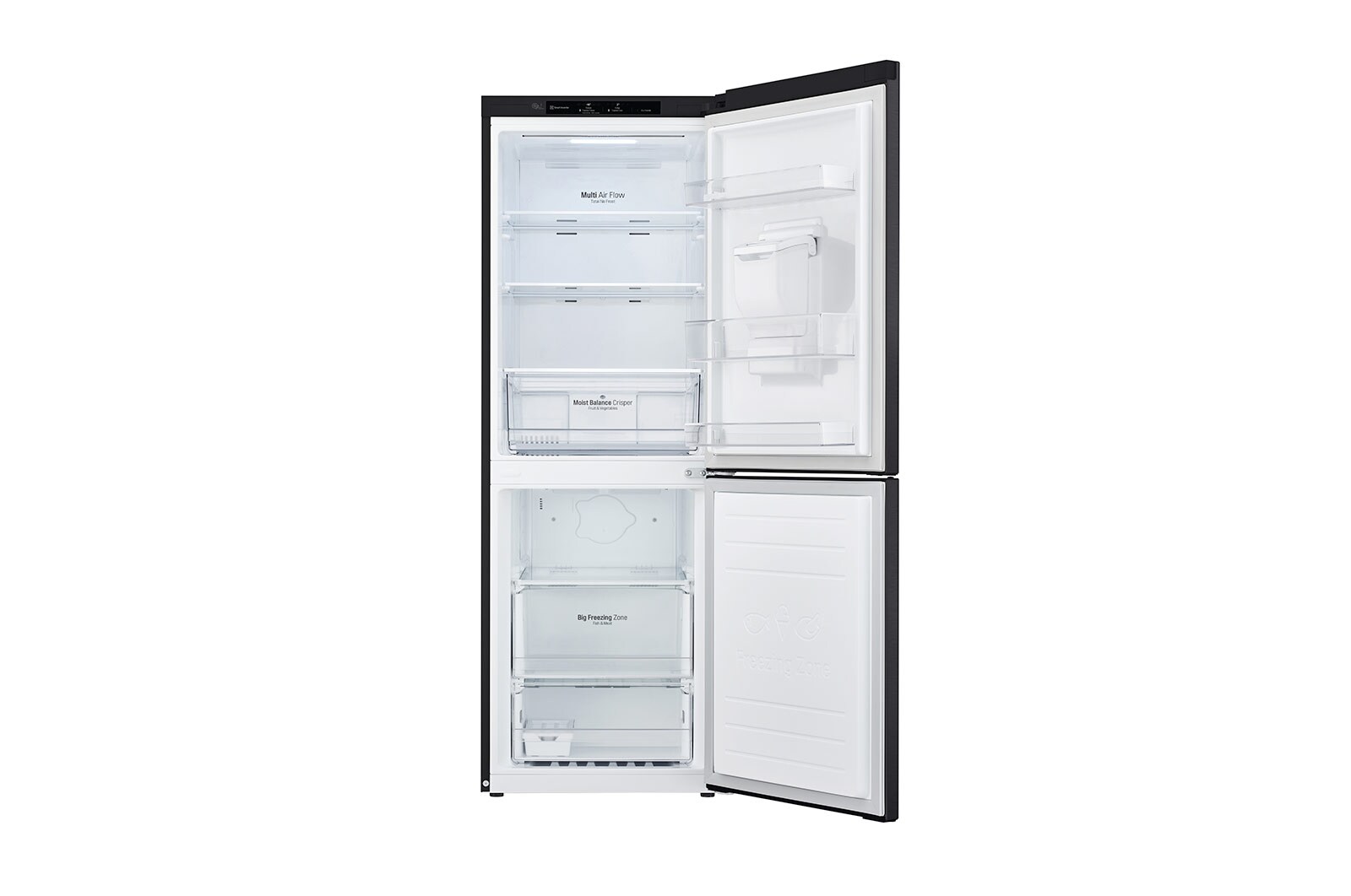 Nevera LG Bottom Freezer, capacidad 305 Litros | LG CO
