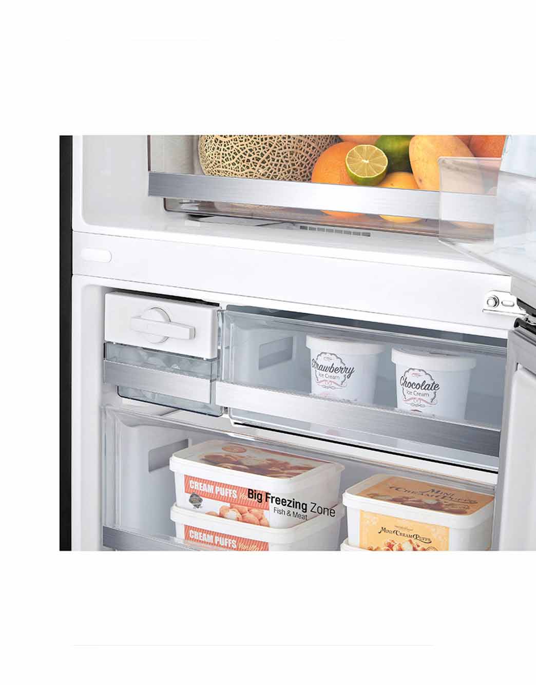 Nevera Bottom Mount LG 420L Negro Disp. Agua | LG Colombia