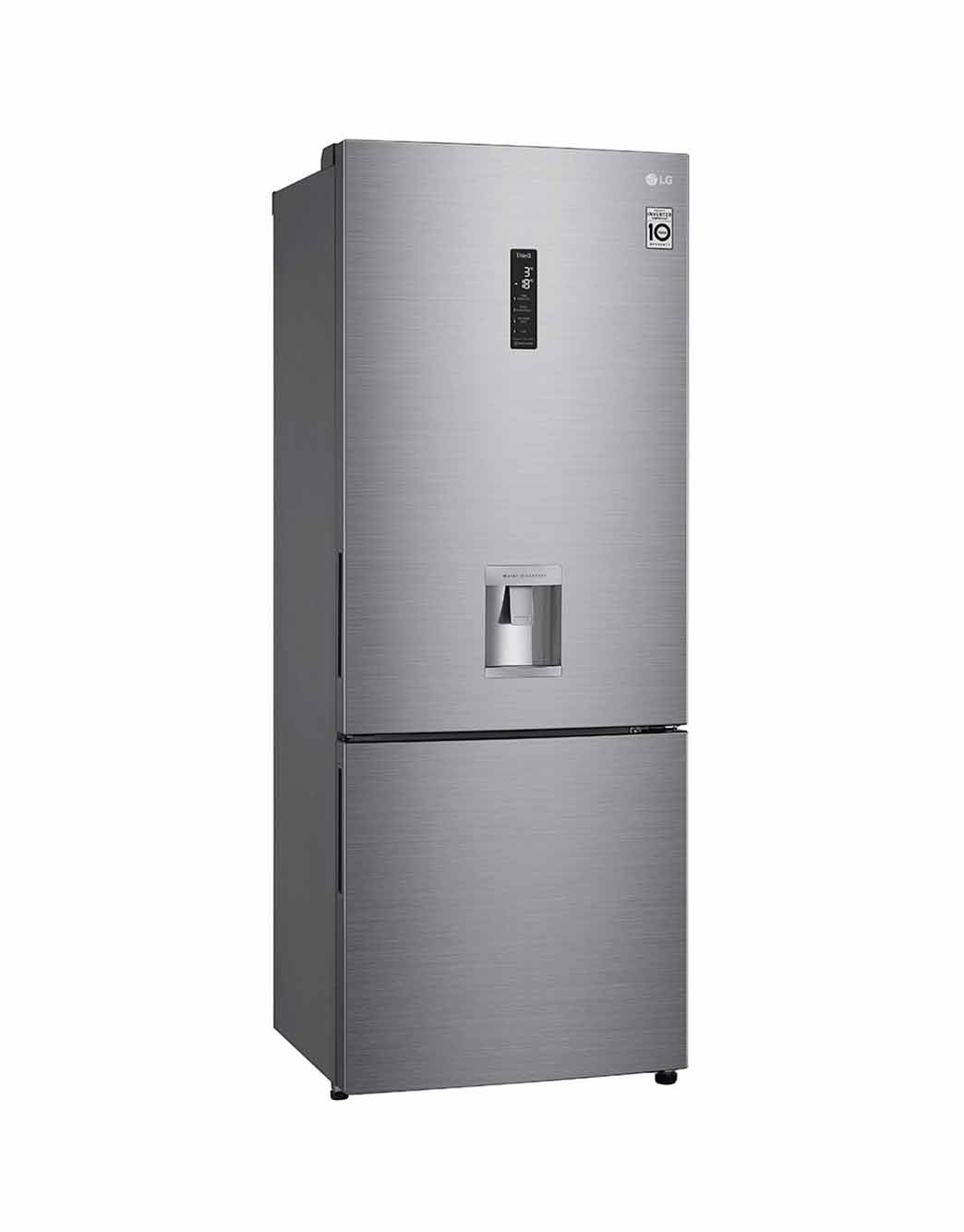 Nevera Bottom Mount LG 461L Plata Disp. Agua | LG Colombia