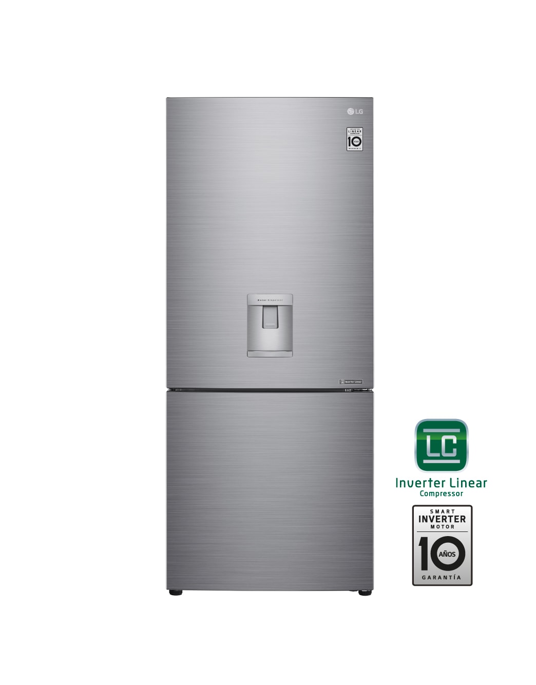 Nevera LG Bottom Freezer 454lts | LG Colombia