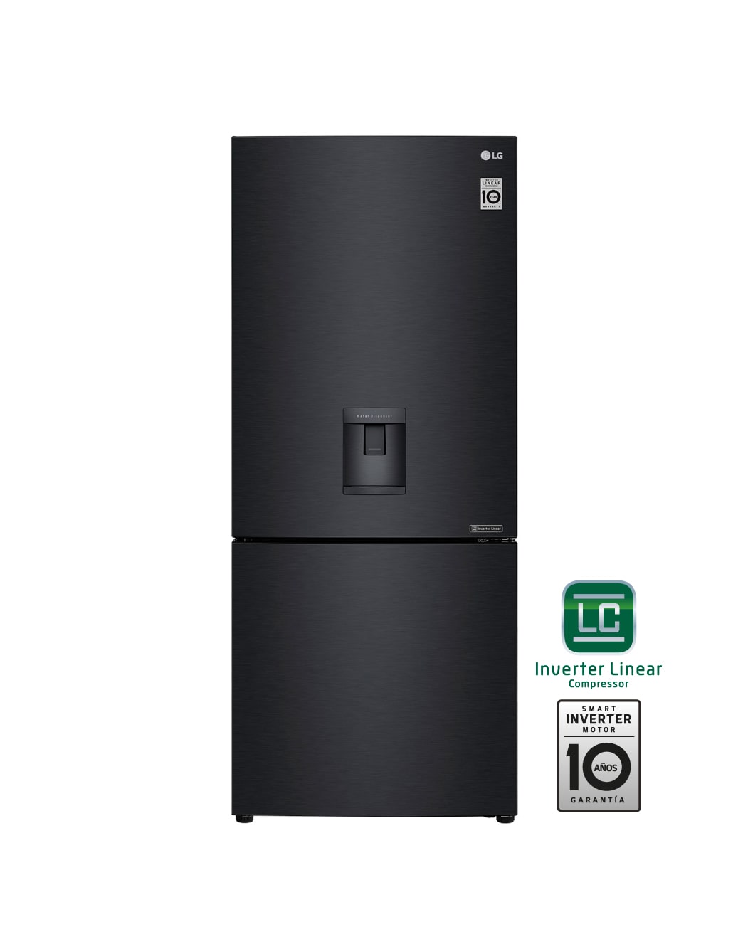Nevera LG Bottom Freezer 454lts | LG CO