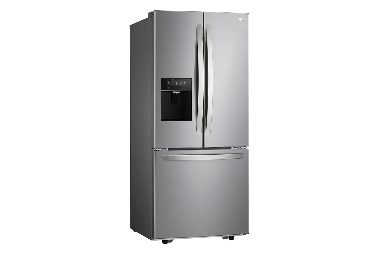 Nevecon French Door LG 618L Plata Disp. de agua | LG CO