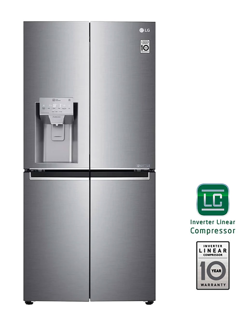 Nevera capacidad - 506 Litros | Congelador inferior | LG Colombia