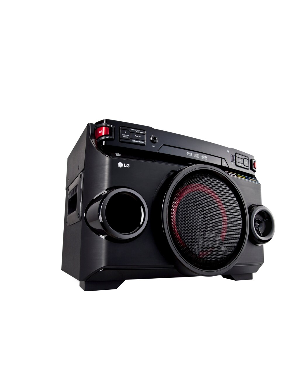 LG XBOOM OM4560, One body mini, 220W RMS, Auto DJ, Multi Bluetooth ...