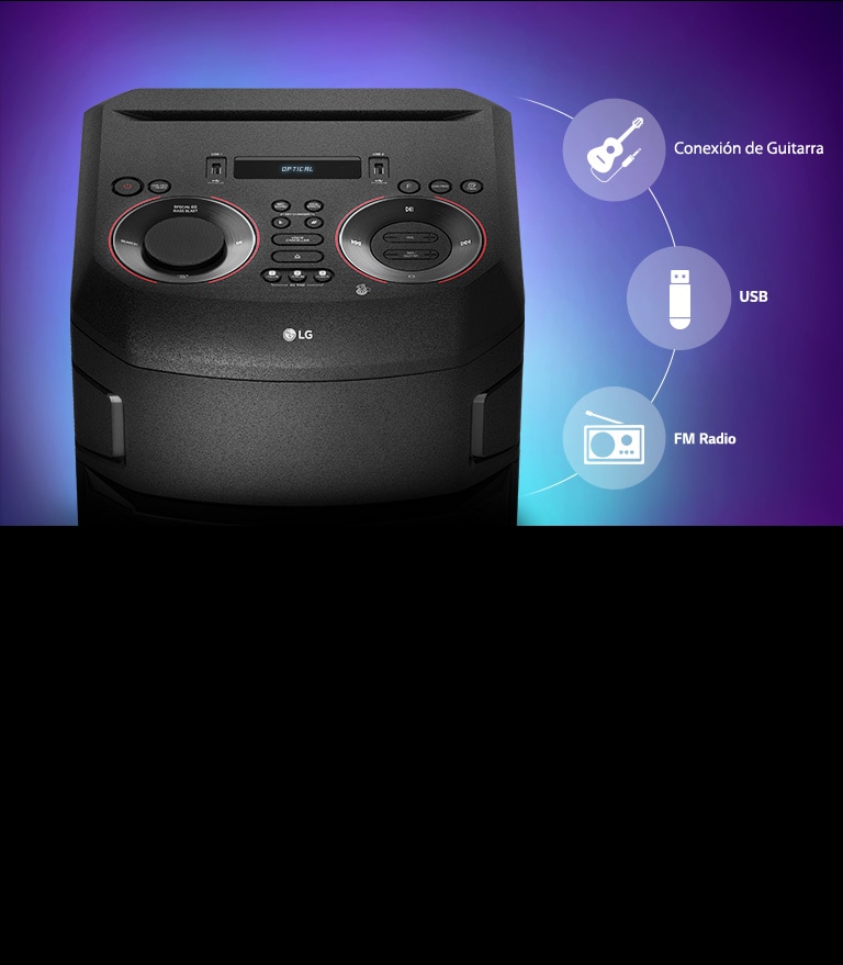 Torre de sonido XBOOM RN5 | Karaoke Star | DJ App y DJ Pad | 500 Watts ...