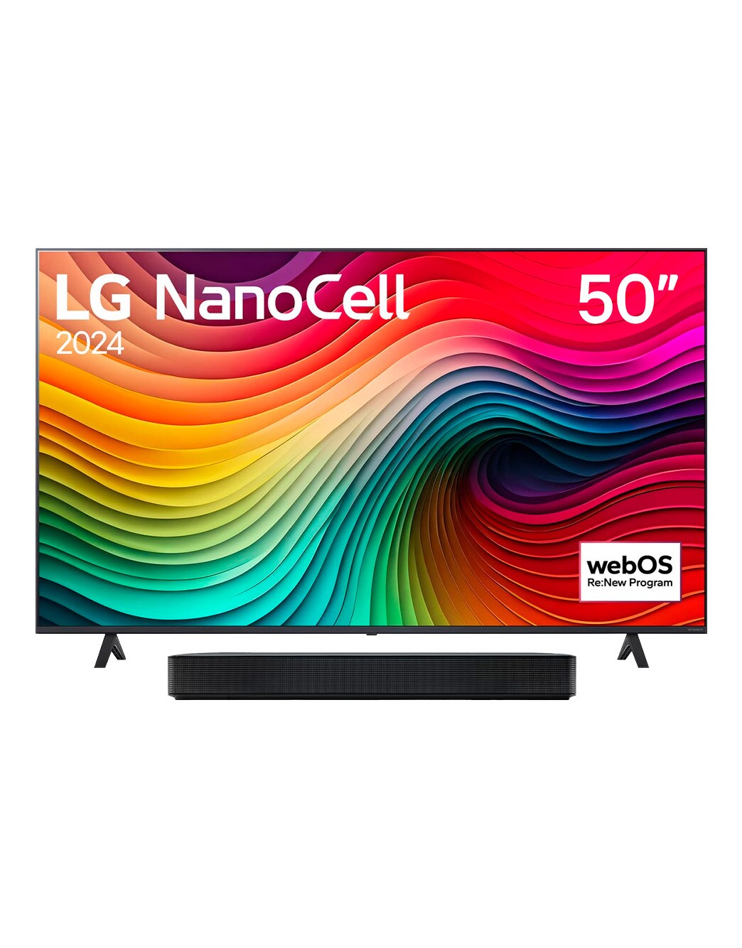 Combo TV 50NANO80TSA + Barra de sonido SK1, inmersión total | LG CO