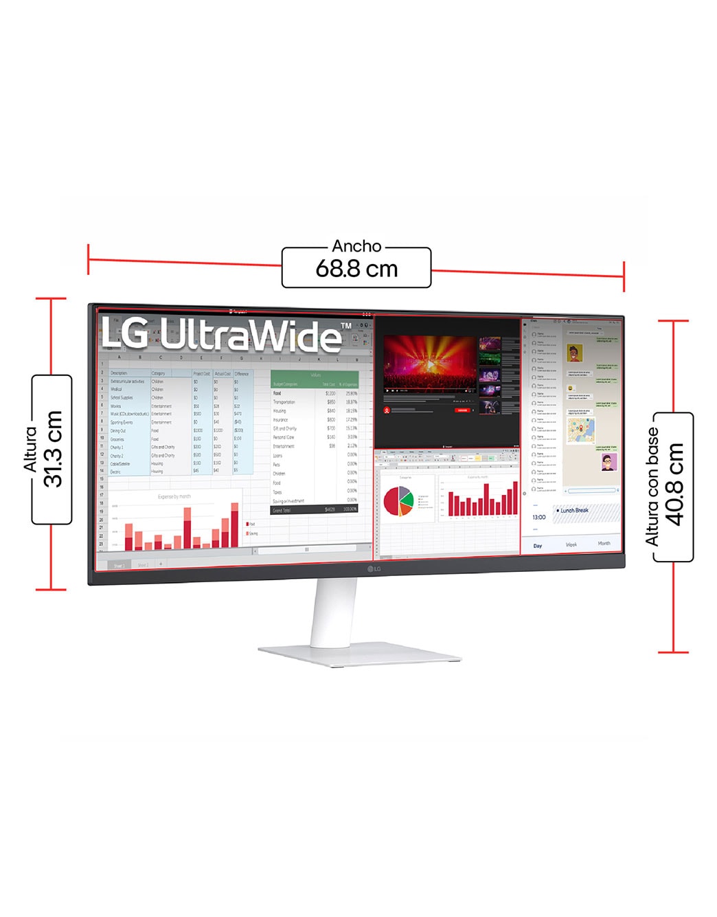 29-inch UltraWide 21:9 WFHD (2560x1080) IPS Display | 29U531A-W | LG ...