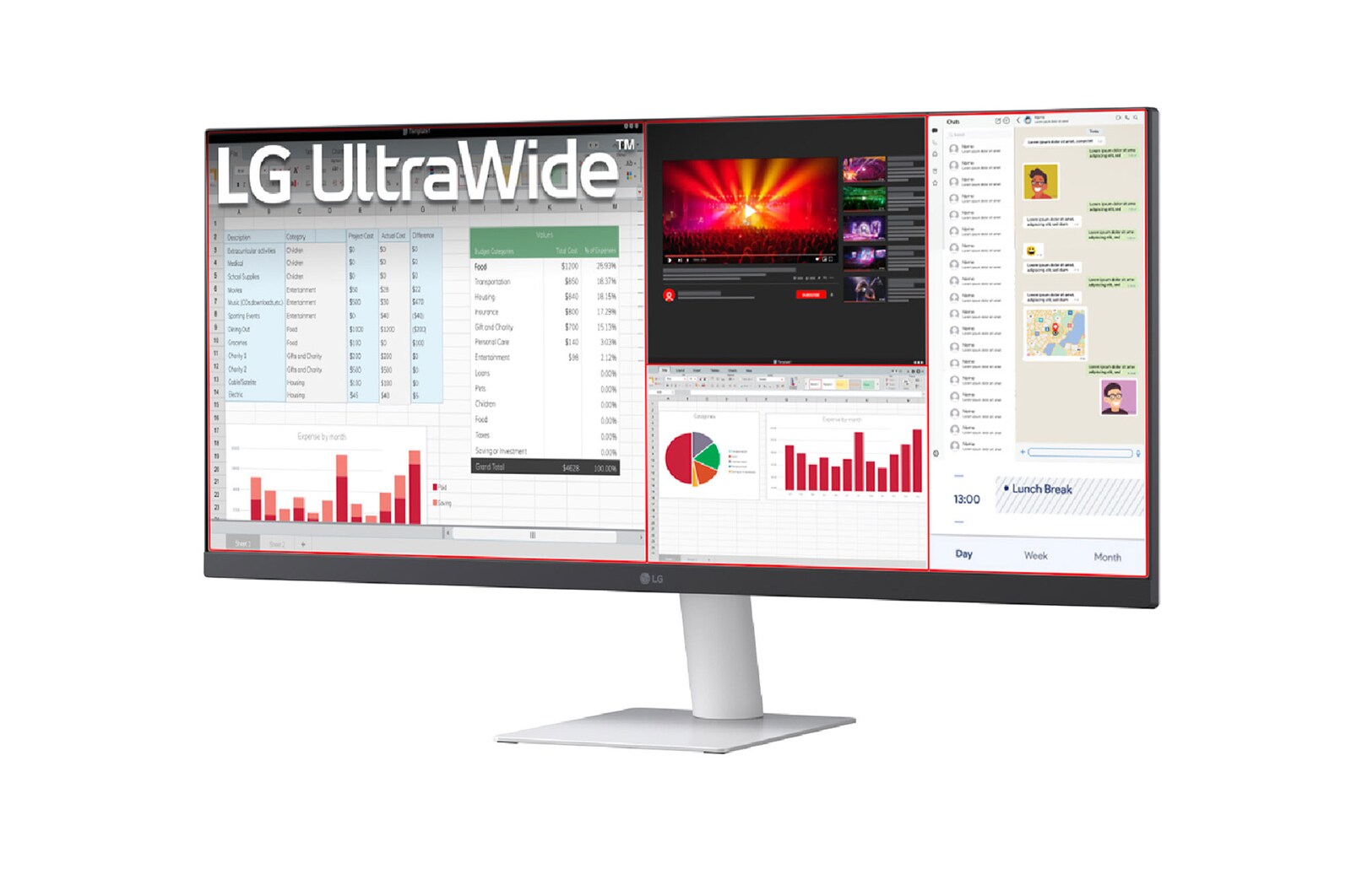 29-inch UltraWide 21:9 WFHD (2560x1080) IPS Display | 29U531A-W | LG CO