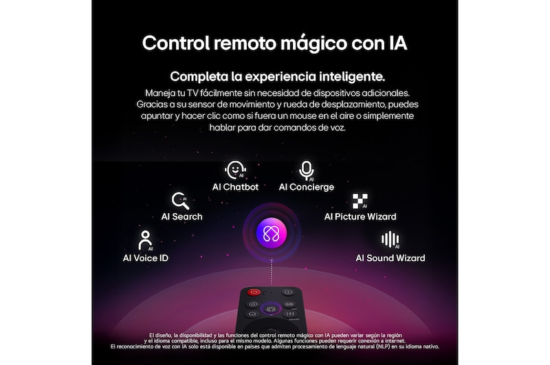 NUEVO Control Remoto LG AI MR25 – Magic Remote - MR25GA | LG CO