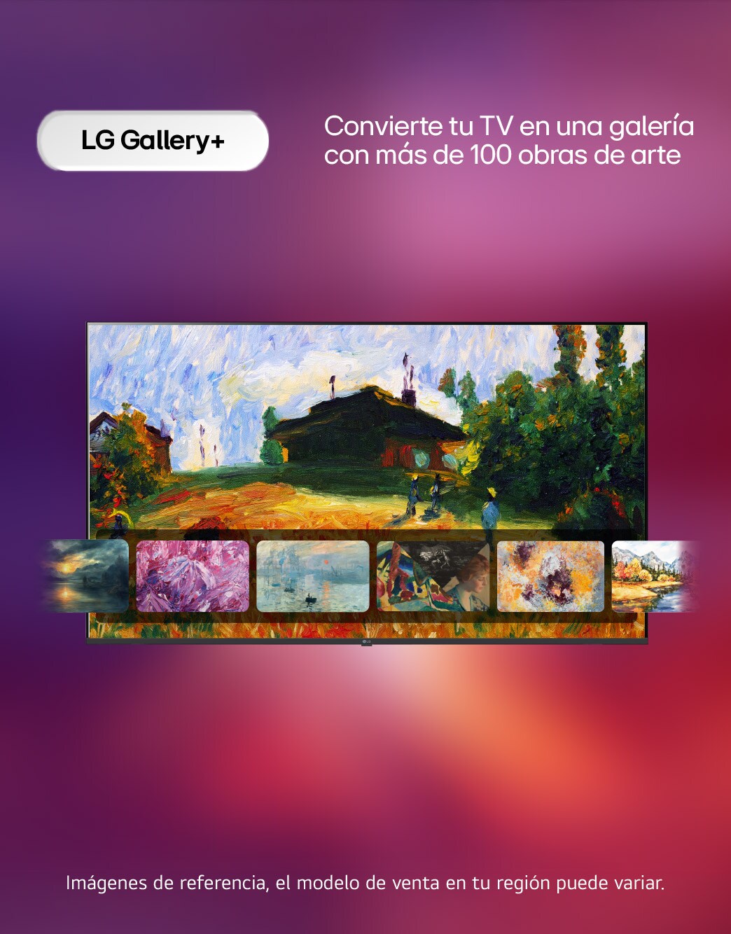 65 pulgadas LG OLED evo AI G6 4K Smart TV 2026 - OLED65G6PSA.AWC | LG ...