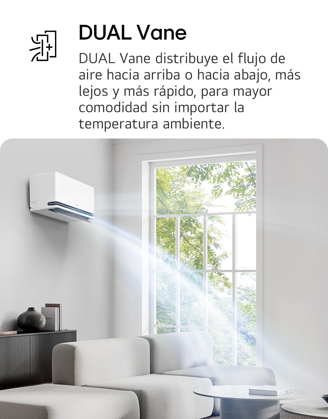 Aire acondicionado LG DUALCOOL AI 9000 BTU Retiq A | LG CO