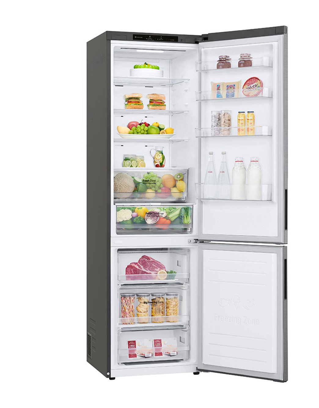 384L Kombinovaná chladnička - GBP62PZNAC | LG CZ