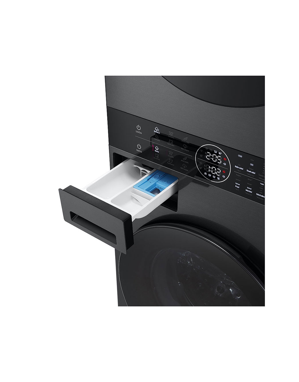 12/10 kg WashTower TurboWash™360° AI DD™ - WT1210BBF | LG Česká republika