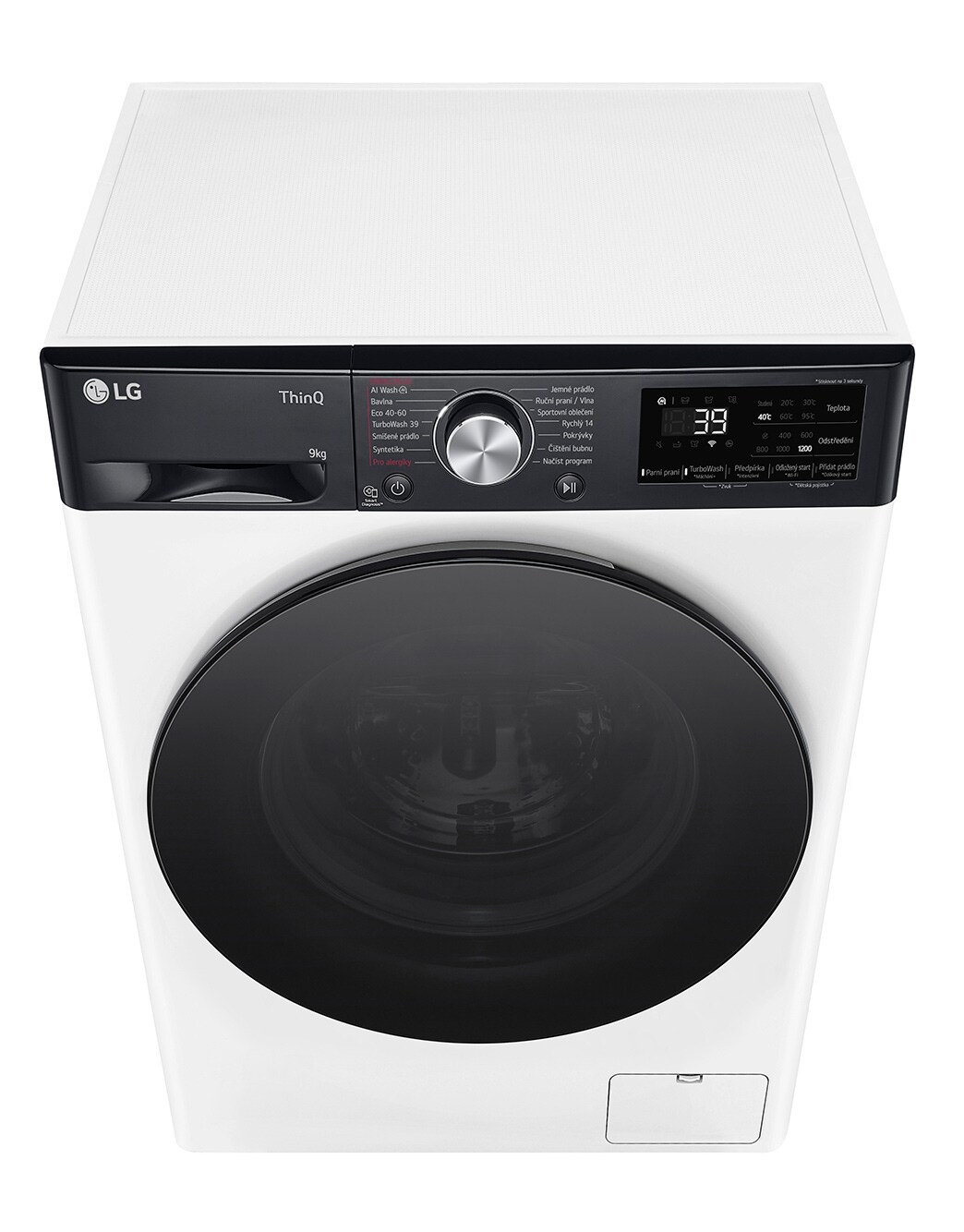 9 kg slim parní pračka TurboWash™360° - FBLR7A92WG | LG CZ