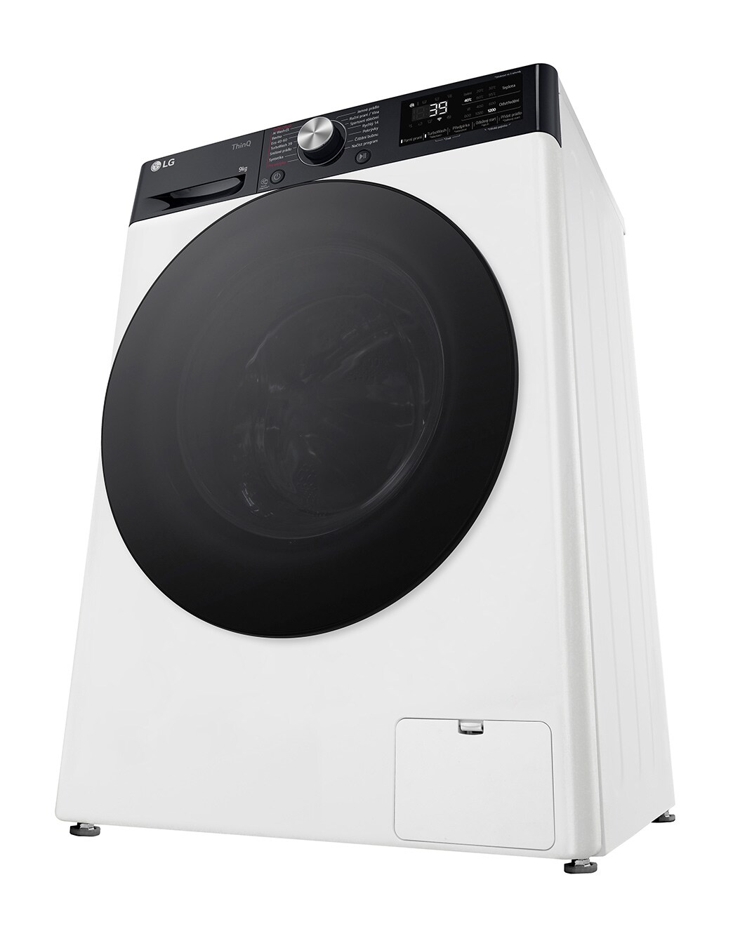9 kg slim parní pračka TurboWash™360° - FBLR7A92WG | LG CZ