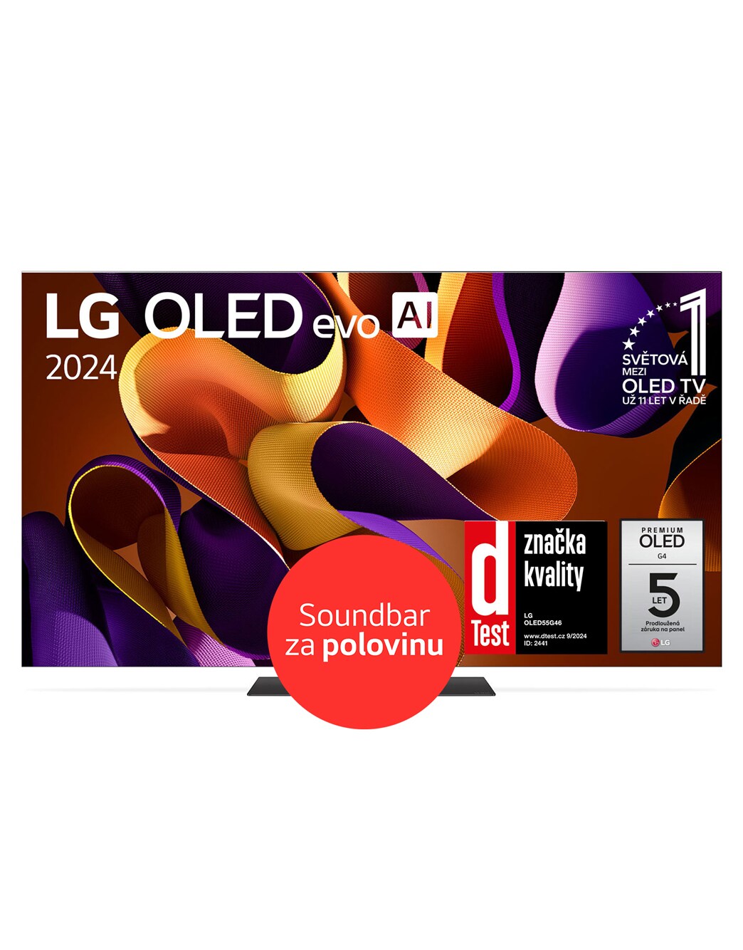LG OLED evo AI 55" | 2024 | OLED55G46LS | LG Česká republika